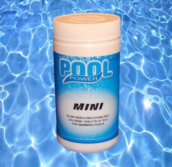 Pool Power Mini 20g Stabilised Chlorine Tablet - 1Kg - JAK Water Systems