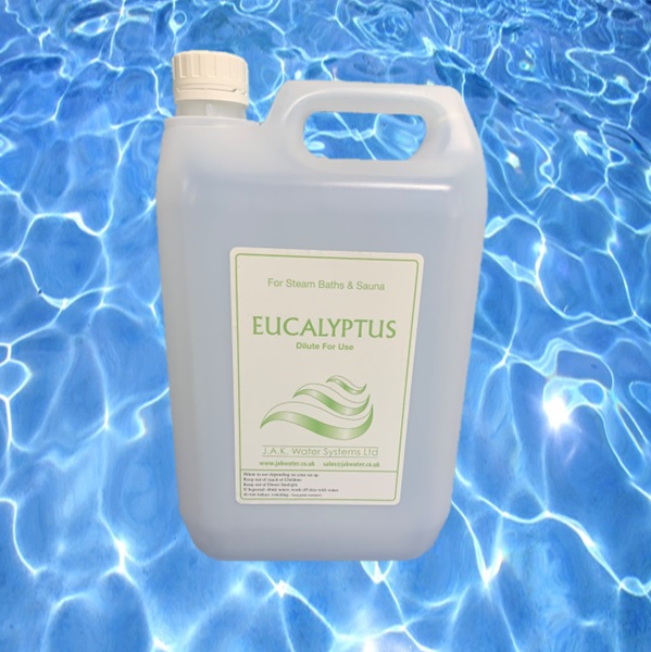 Sauna/Steam Essence 5Ltrs - Eucalyptus & Menthol - JAK Water Systems